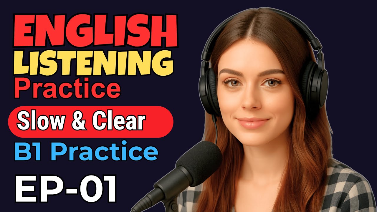 B1 English Listening Practice | Learn to Speak English Fluently | EP-01 ...