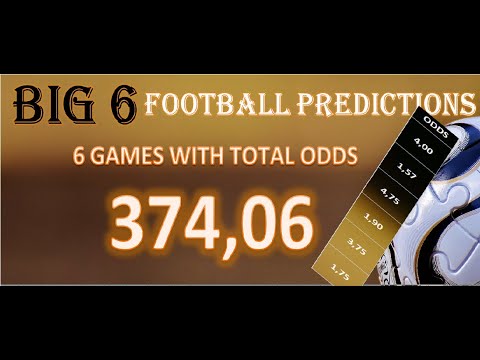 BIG 6 FOOTBALL PREDICTIONS TODAY FRIDAY 13/08/2021 - SOCCER TIPS ...
