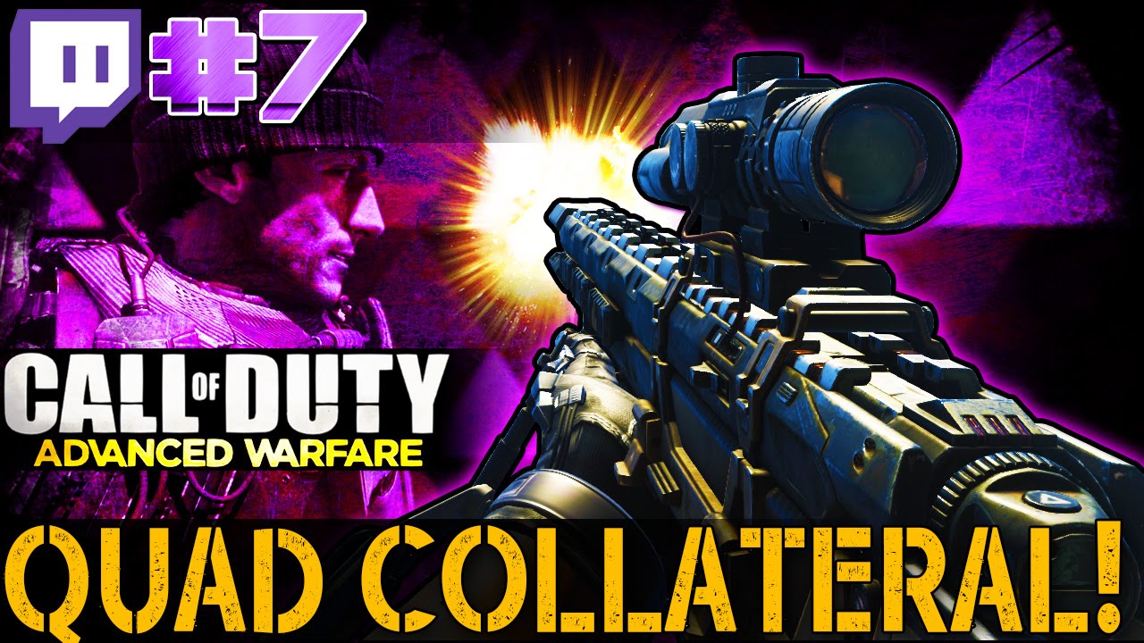 COD AW: Quad Feed | Collateral Kill! | Twitch Stream # 7 (Call Of Duty ...