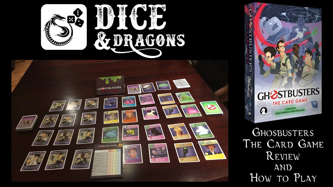 Dice and Dragons - Halloween Special Ghostbusters The Card Game Review ...