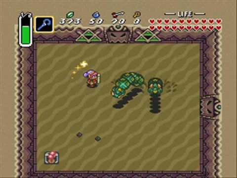 The Legend Of Zelda A Link To The Past - All Boss Battles Part I : Side ...