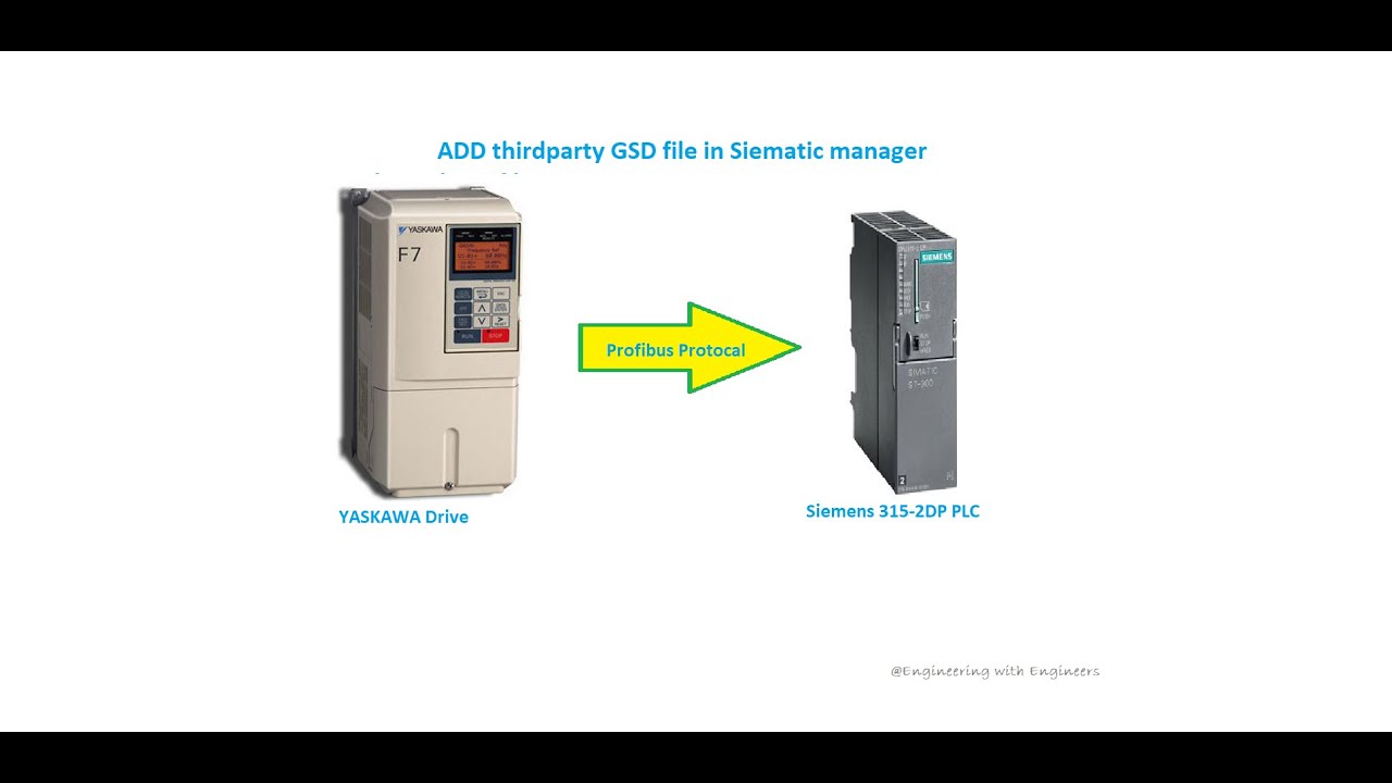 How to install thirdparty GSD in Simatic Manager - YouTube