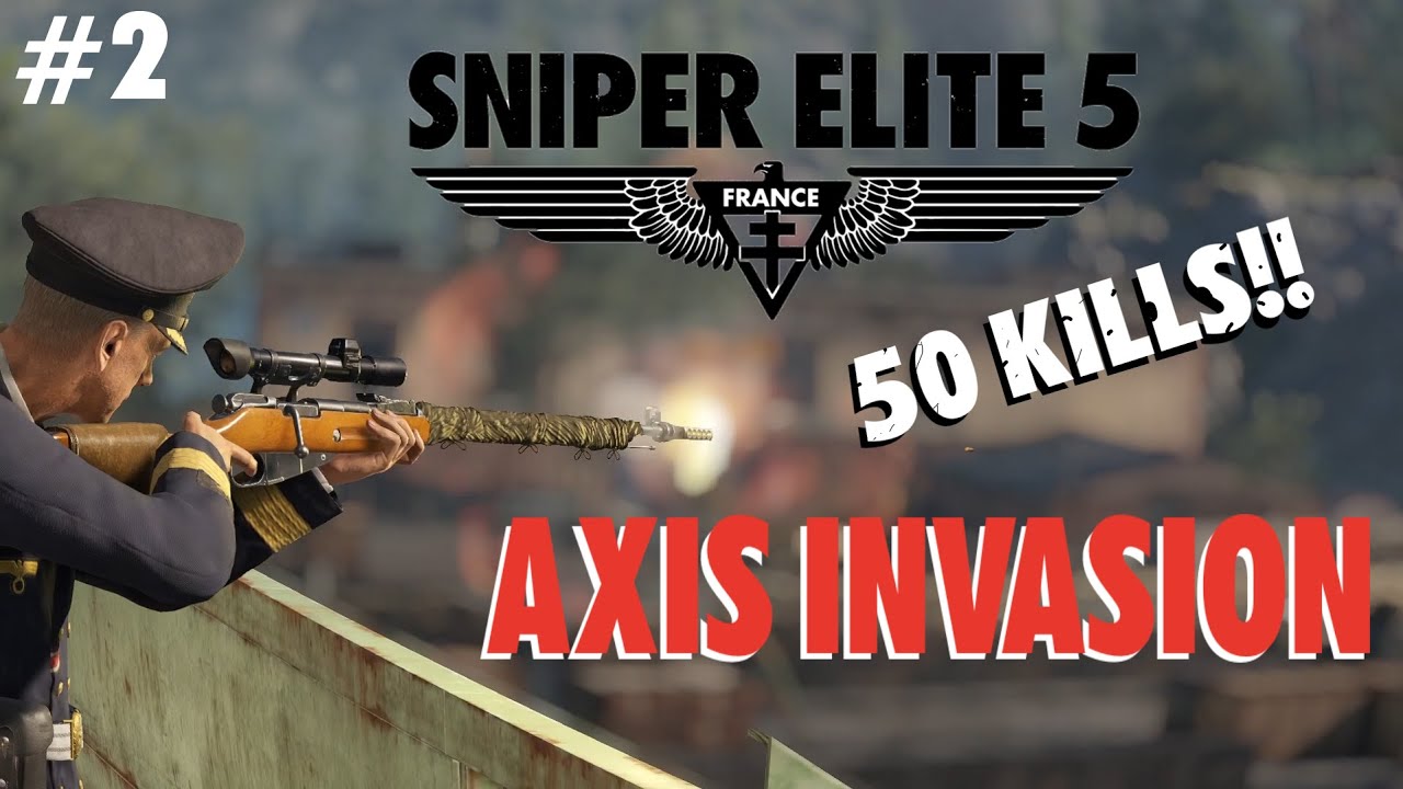 HUNTING and OUTSMARTING in Axis Invasion | Sniper Elite 5 - YouTube