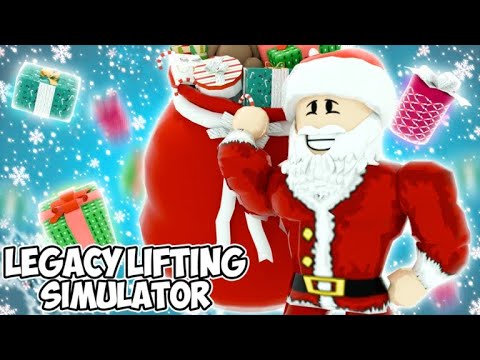 Roblox [🎅 30X EVENT !! ] 💪🏻 Legacy Lifting Simulator Stages 1-4 ...