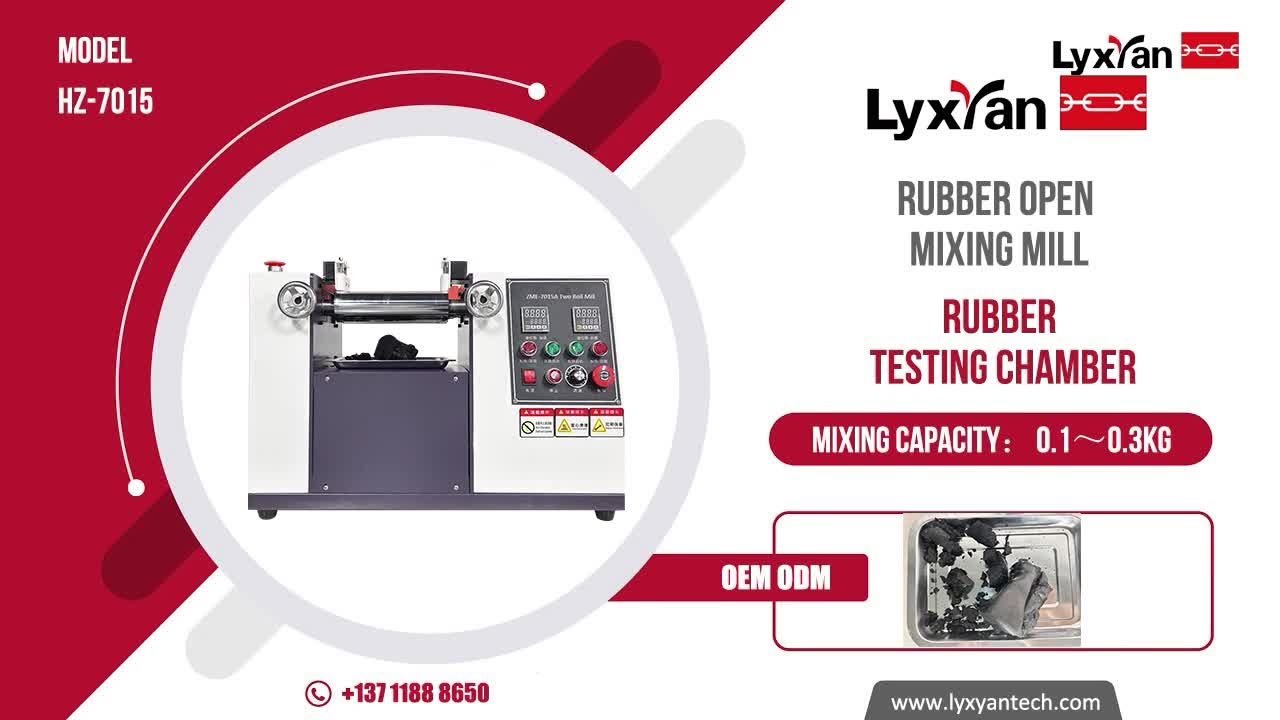 Rubber desktop open mixing mill equipment Detailed Using Steps ...