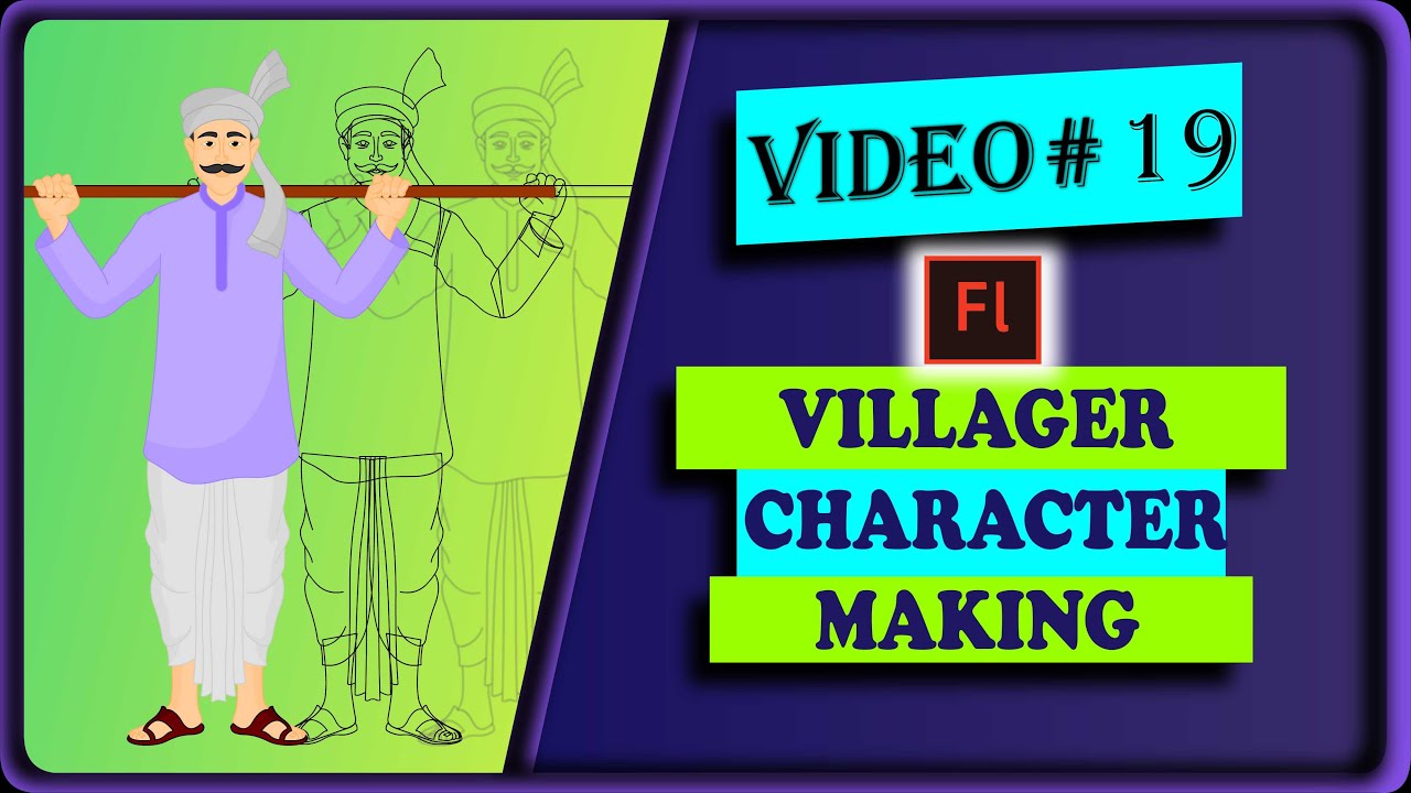 Villager Character Making । Villager Character कैसे बनाय । Character ...