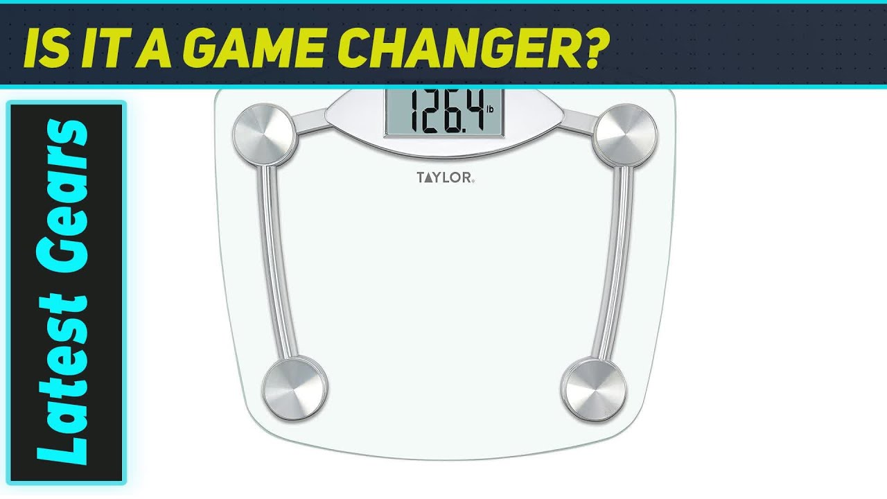 Taylor Precision Products 7506 Digital Scale: Best Budget Bathroom ...