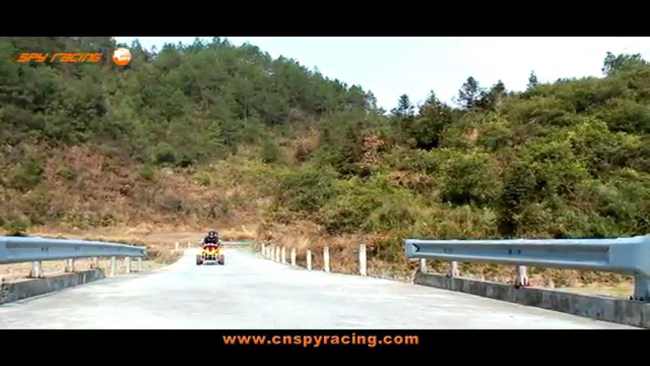 SPY RACING 350CC F1 ROAD LEGAL QUAD BIKE FROM ORANGE IMPORTS - YouTube