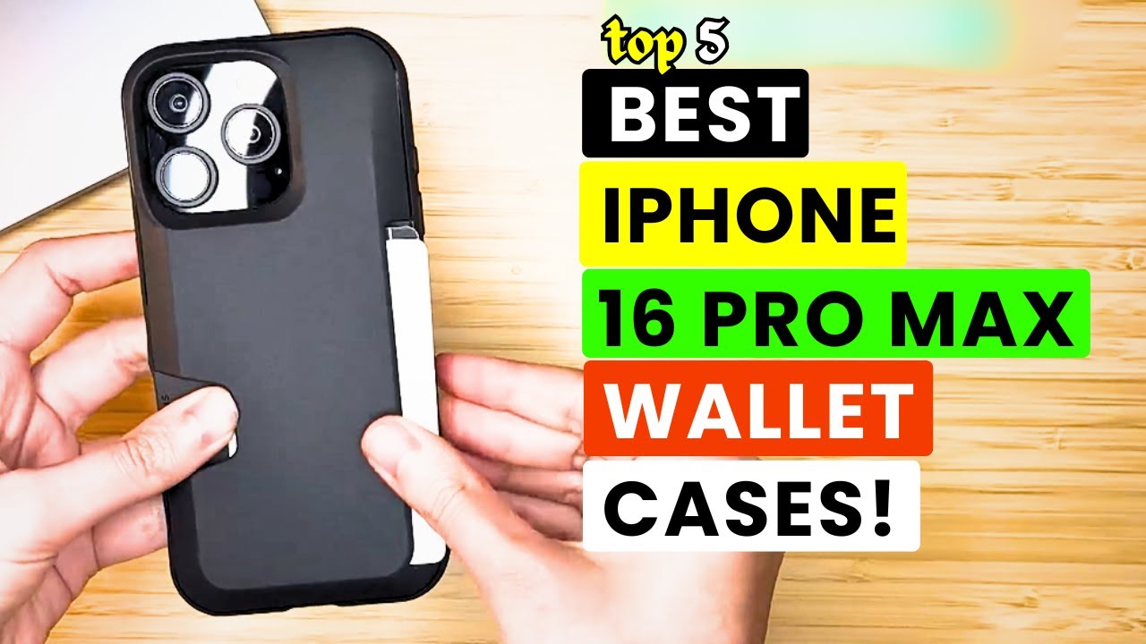 Best iPhone 16 Pro Max Wallet Cases!🔥🔥 - YouTube