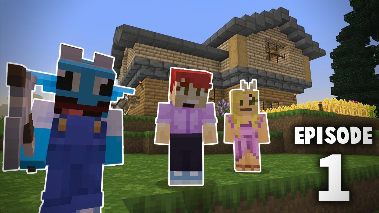 The Three Munchkins - Venture Craft SMP (episode 1) S1 | Minecraft ...