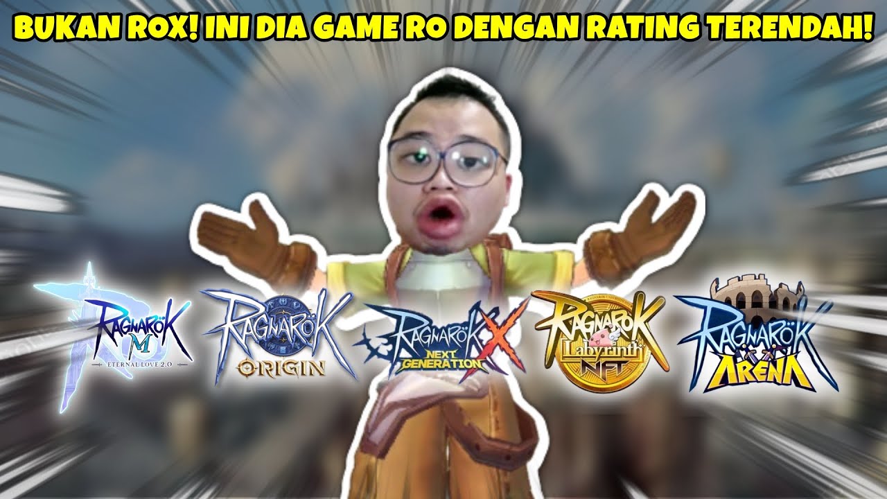 TERNYATA INI GAME RO MOBILE DENGAN RATING TERENDAH! | ROX | ROO | ROM ...