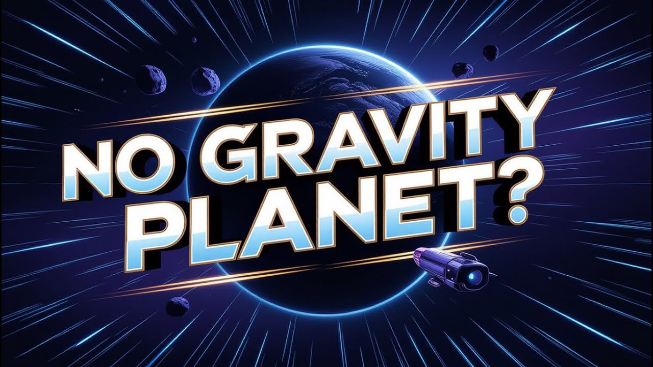 Could a planet exist with no gravity - YouTube