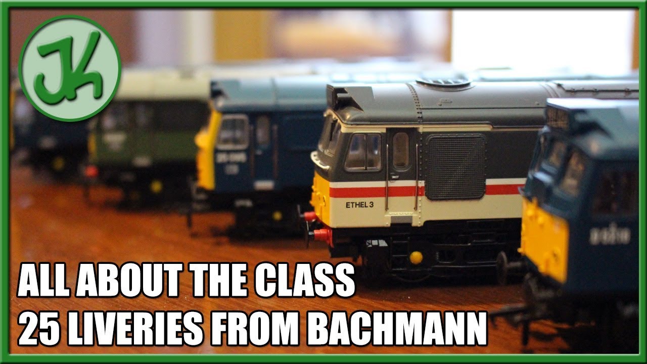 All About The Class 25 Liveries from Bachmann - YouTube