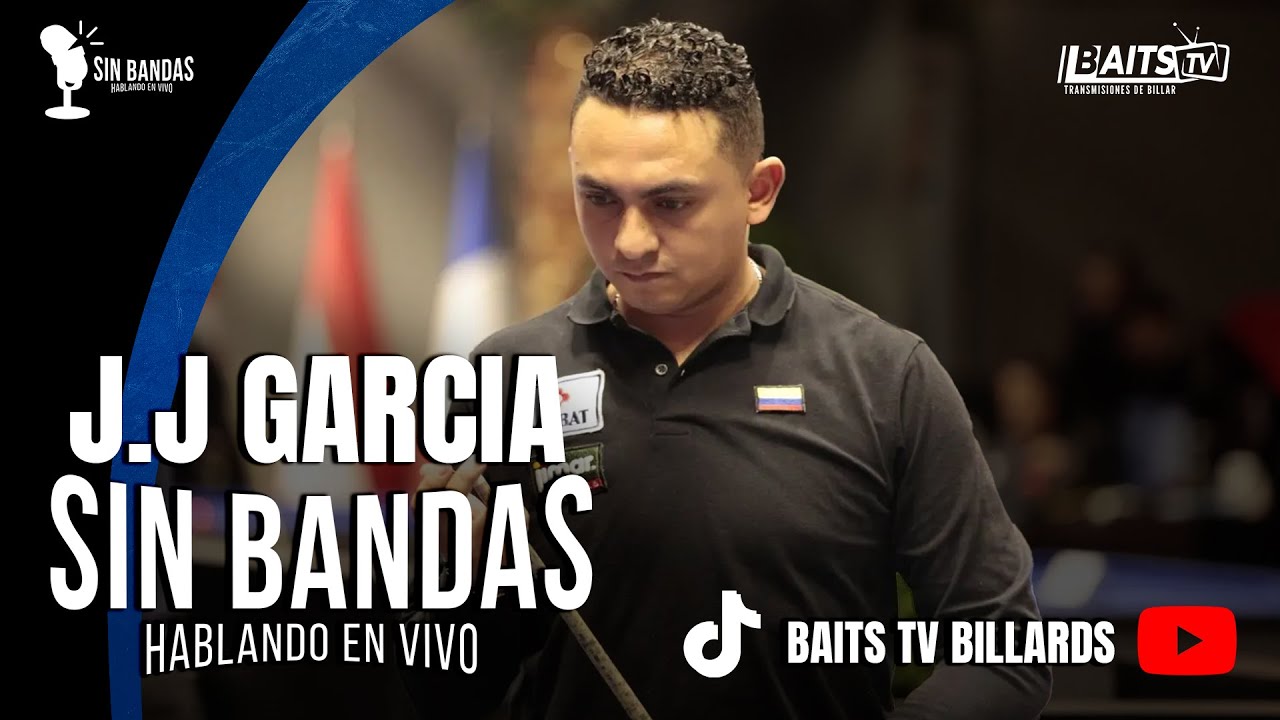 CAP 01 - SIN BANDAS CON JOSE JUAN GARCIA - HABLANDO EN VIVO DE BILLAR ...