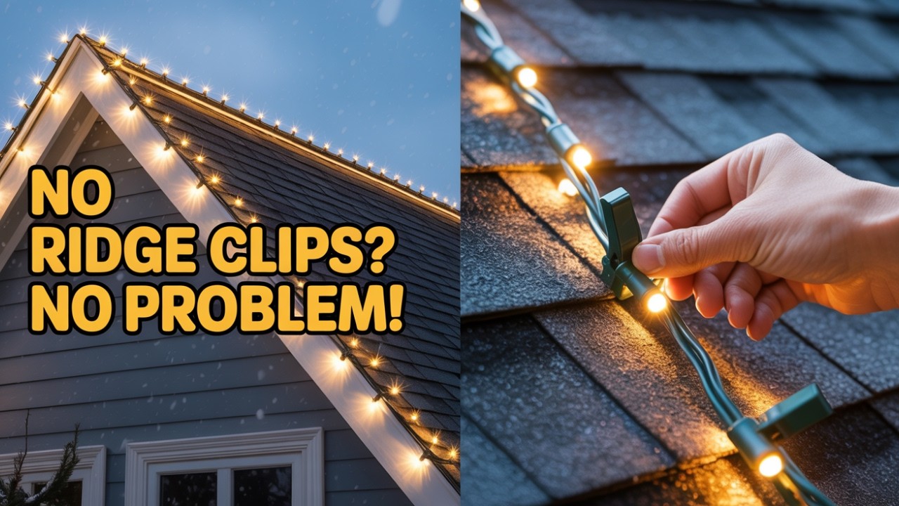 Ridge Clips vs. Regular Clips for Christmas Lights – What Works Best ...