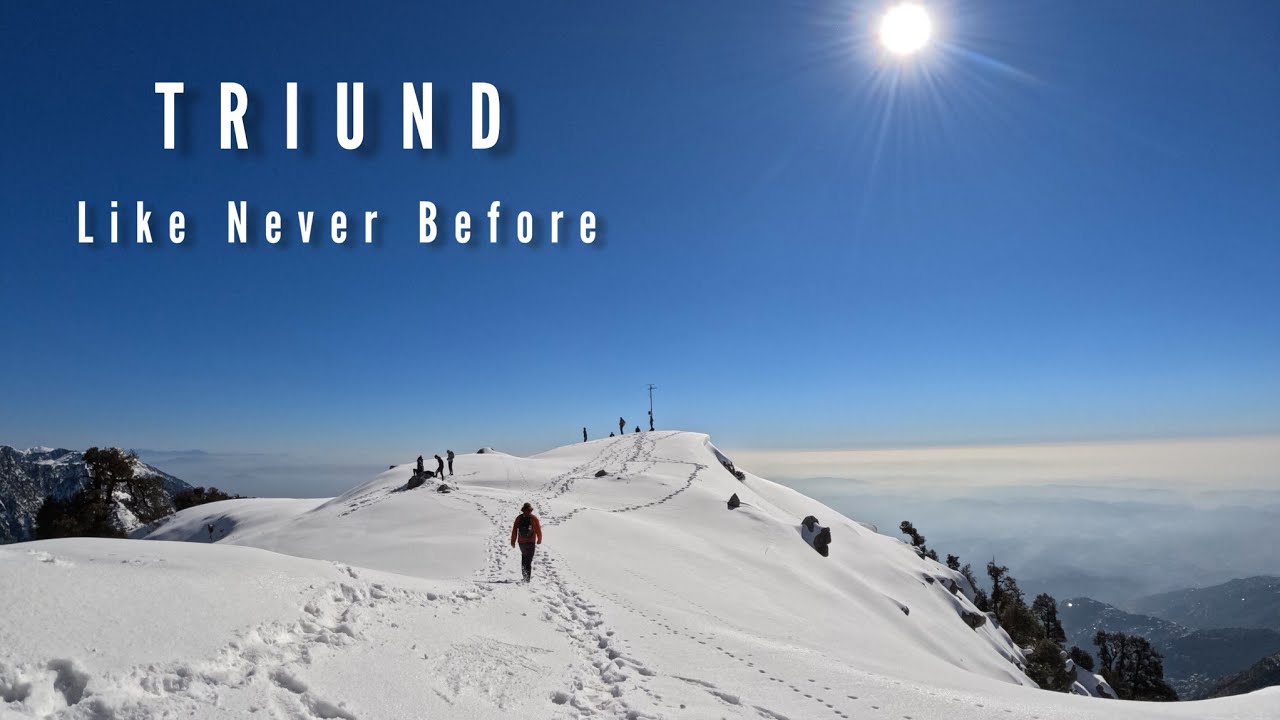 Triund Trek in January 2023 | Triund Trek Mcleodganj, Himachal Pradesh ...