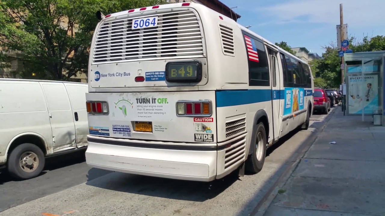 MTA New York City Bus: RTS NovaBus #5064 B49 @ Dean Street & Franklin ...