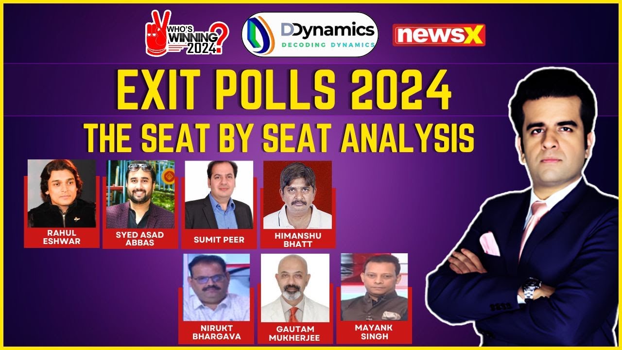 Exit Polls 2024 | Seat By Seat Analysis | How’ll VIPs Fare? | Part-1 ...