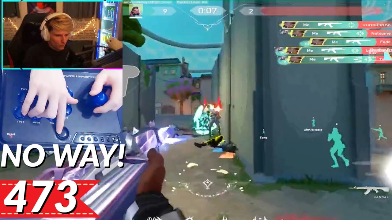 Keeoh Played Valorant Using an Arcade Joystick | Most Watched Valorant ...