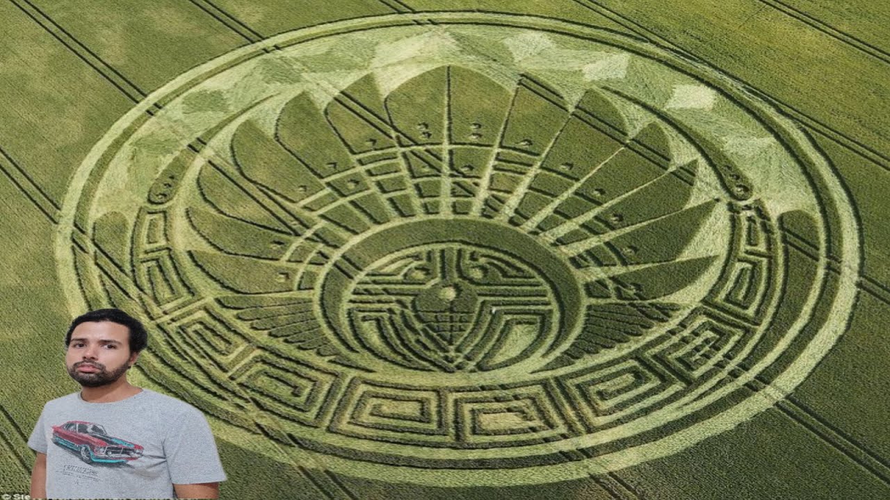 CROP CIRCLE MAYAN SYMBOL - YouTube