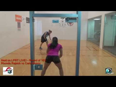 2015 Christmas Classic Round of 16's Rhonda Rajsich v Carla Munoz - YouTube