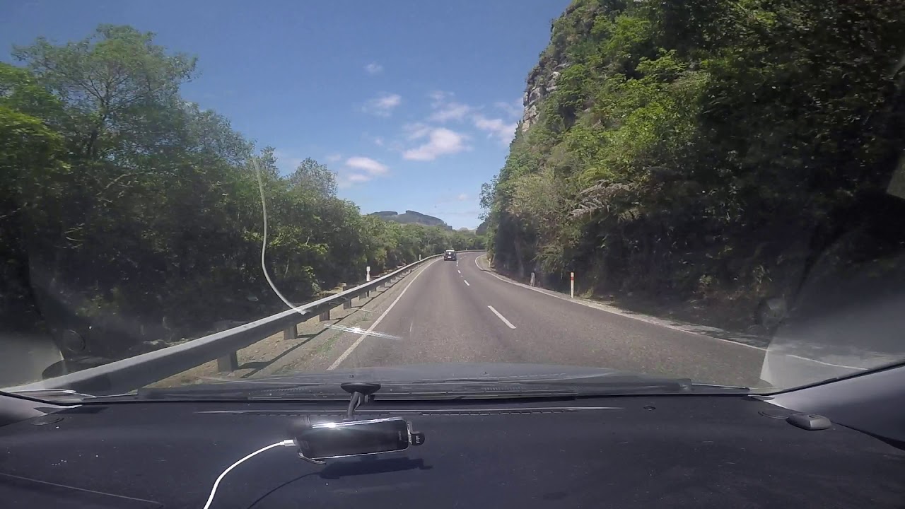 Ross's road view, Hatupatu's rock to Whakamaru dam - YouTube