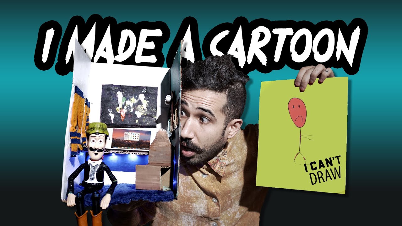 Make your own Cartoon without drawing | Stop Motion Animation - YouTube