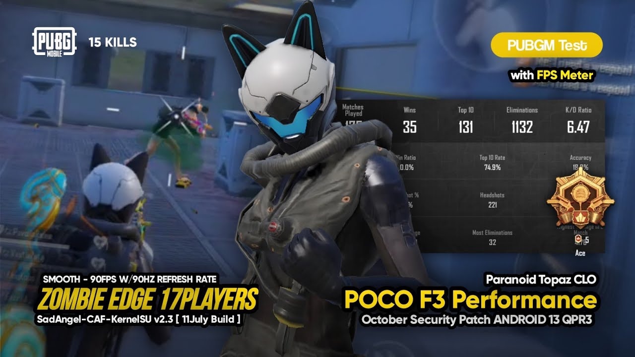 POCO F3 90FPS PERFORMANCE WITH CUSTOM ROM ‼️ Livik Gameplay - Paranoid ...