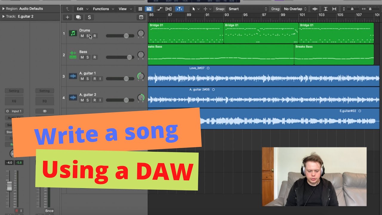 How To Write A Song In A DAW - YouTube