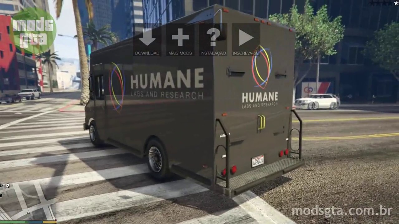 Brute Boxville III do GTA V - YouTube