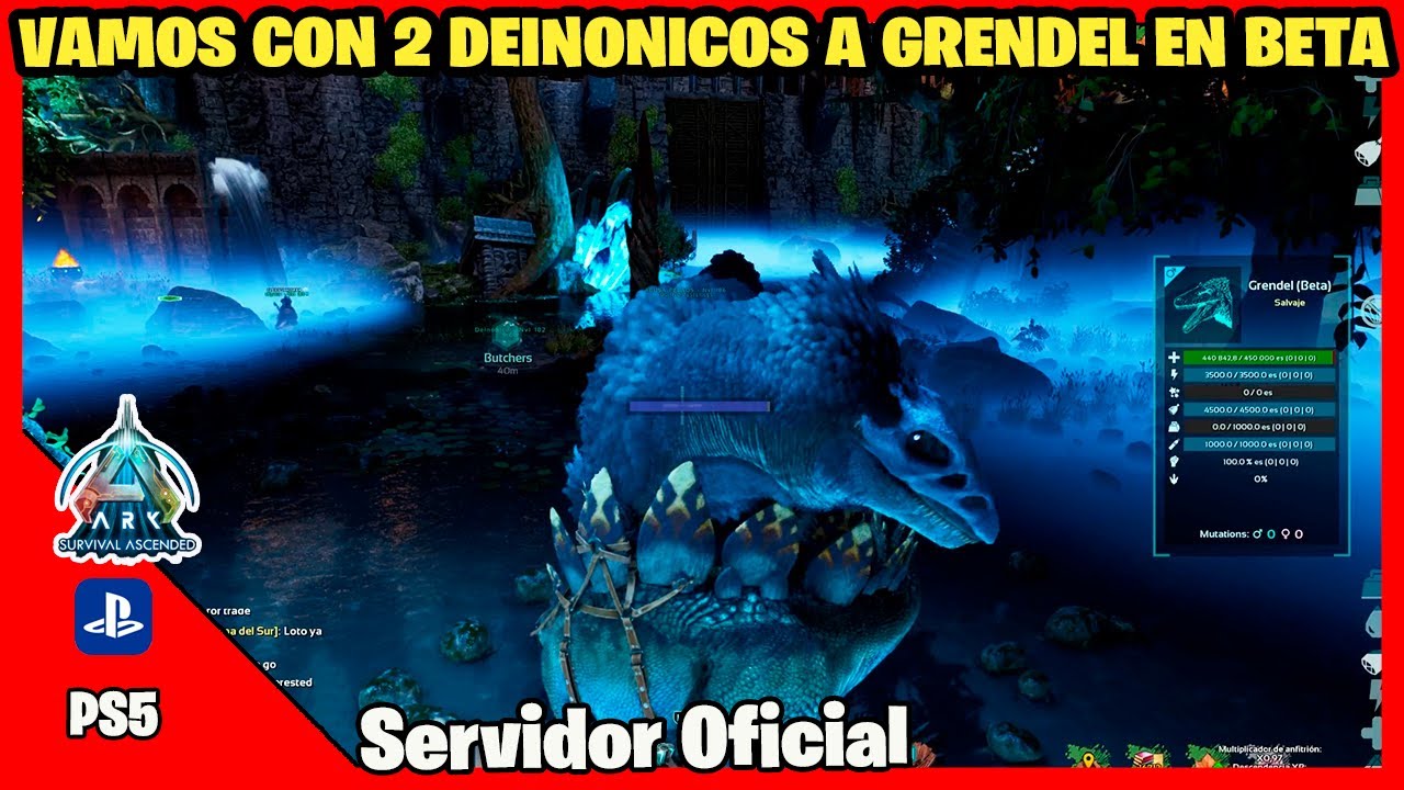 GRENDEL BETA | Vamos a full espada!! | ARK Ascended VALGUERO - YouTube