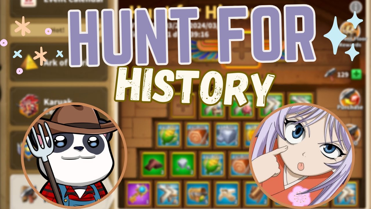 HUNT FOR HISTORY 】with Gigi / Rise of Kingdoms - YouTube