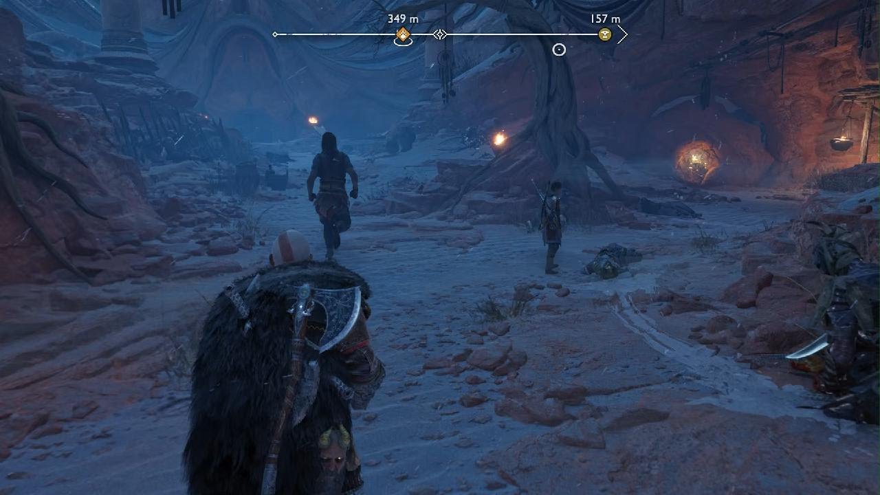 (LET'S PLAY #6 GOD OF WAR RAGNARÖK ) LE SECRET DE GRÓA KRATOS ENTEND LA ...