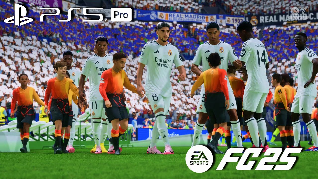 FC 25 [PS5 PRO] Real Madrid vs Manchester city | Gameplay [4K HDR] # ...