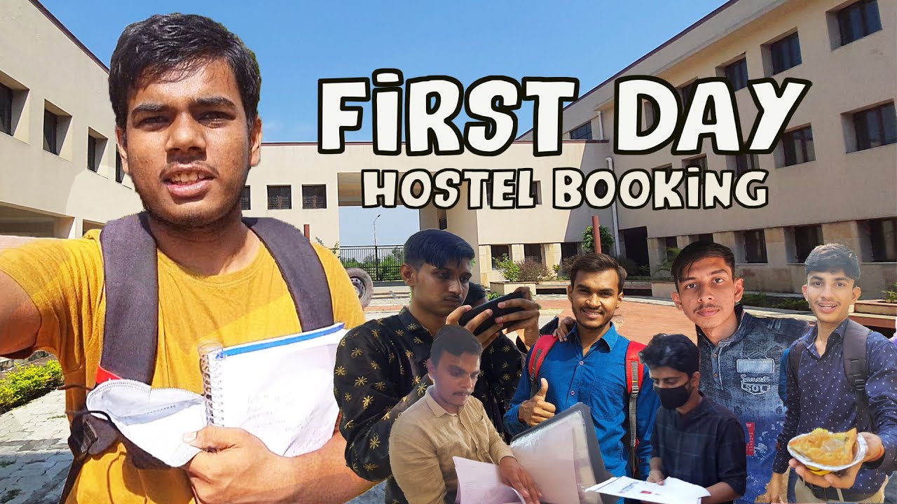 First Day of College at UIT RGPV Bhopal | New Boys Hostel UIT RGPV Tour ...
