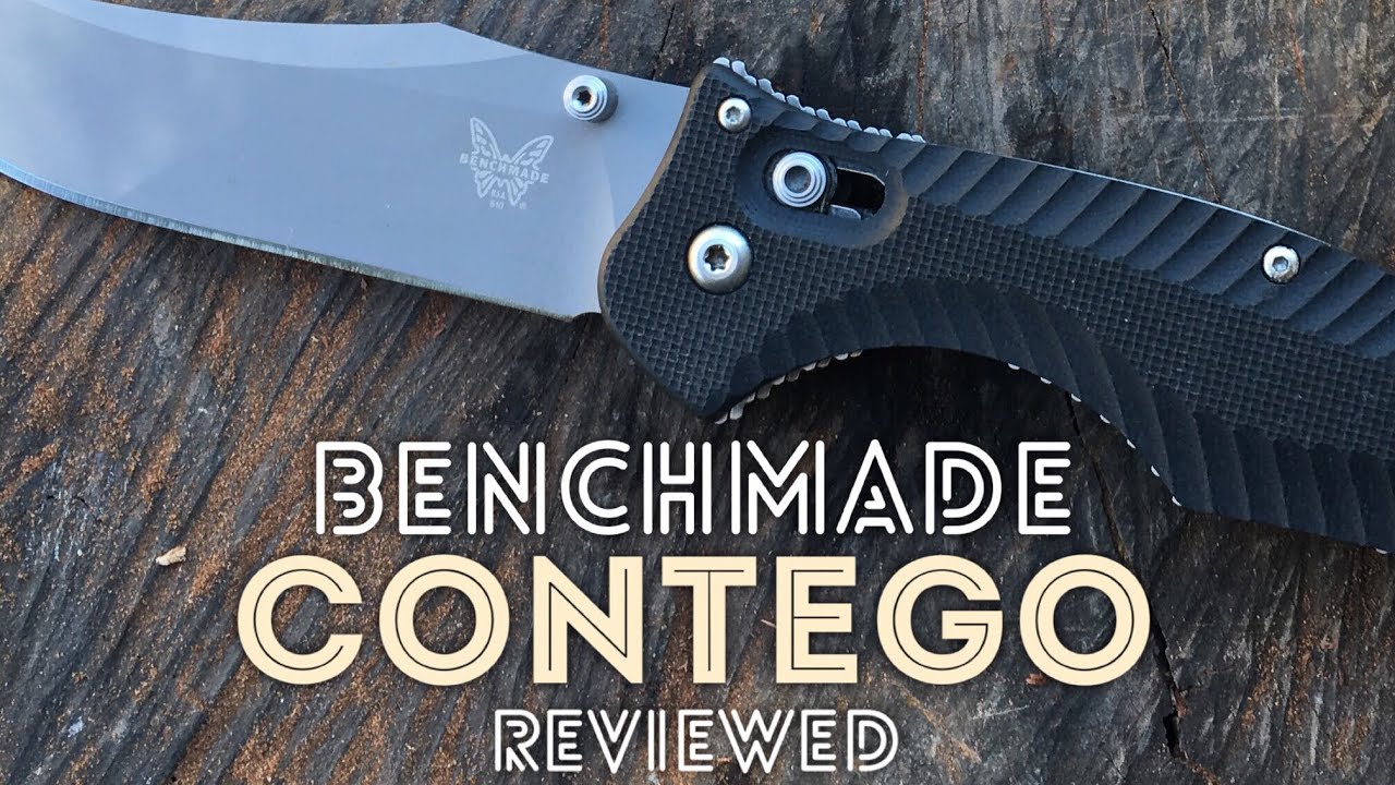 Benchmade 810 Contego : Big Tactical Beast - YouTube