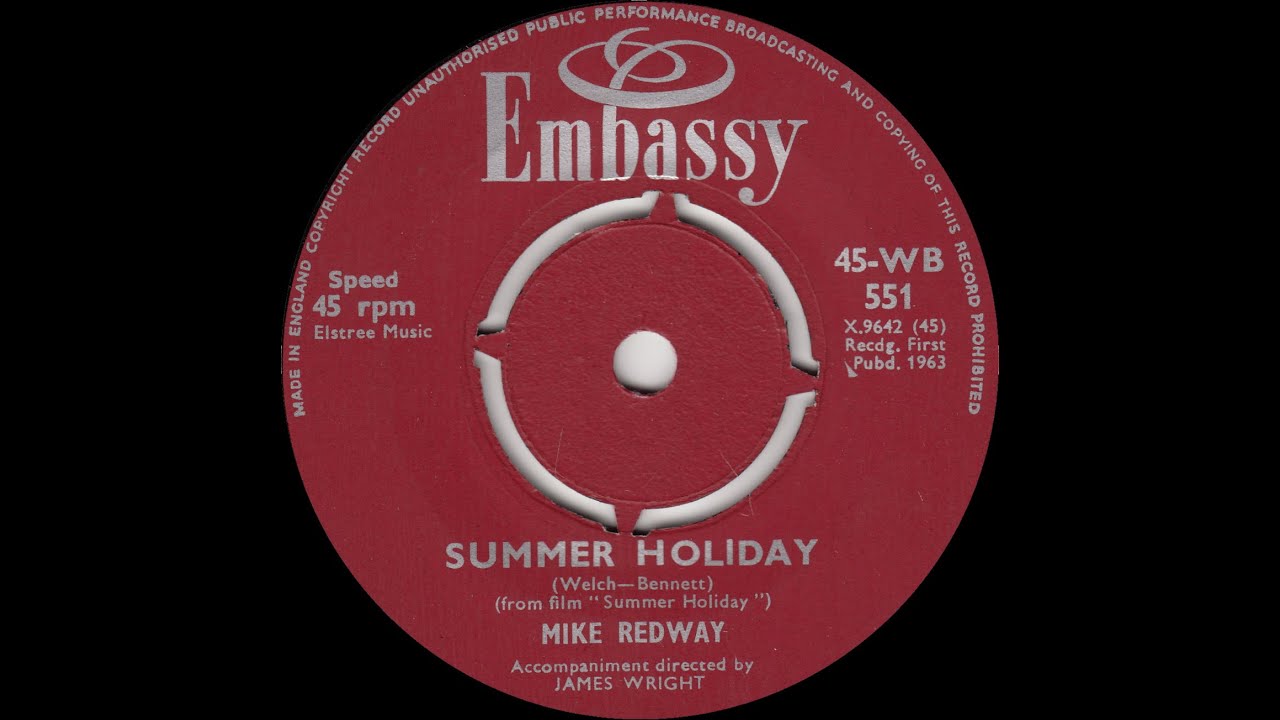 Mike Redway - Summer Holiday - YouTube