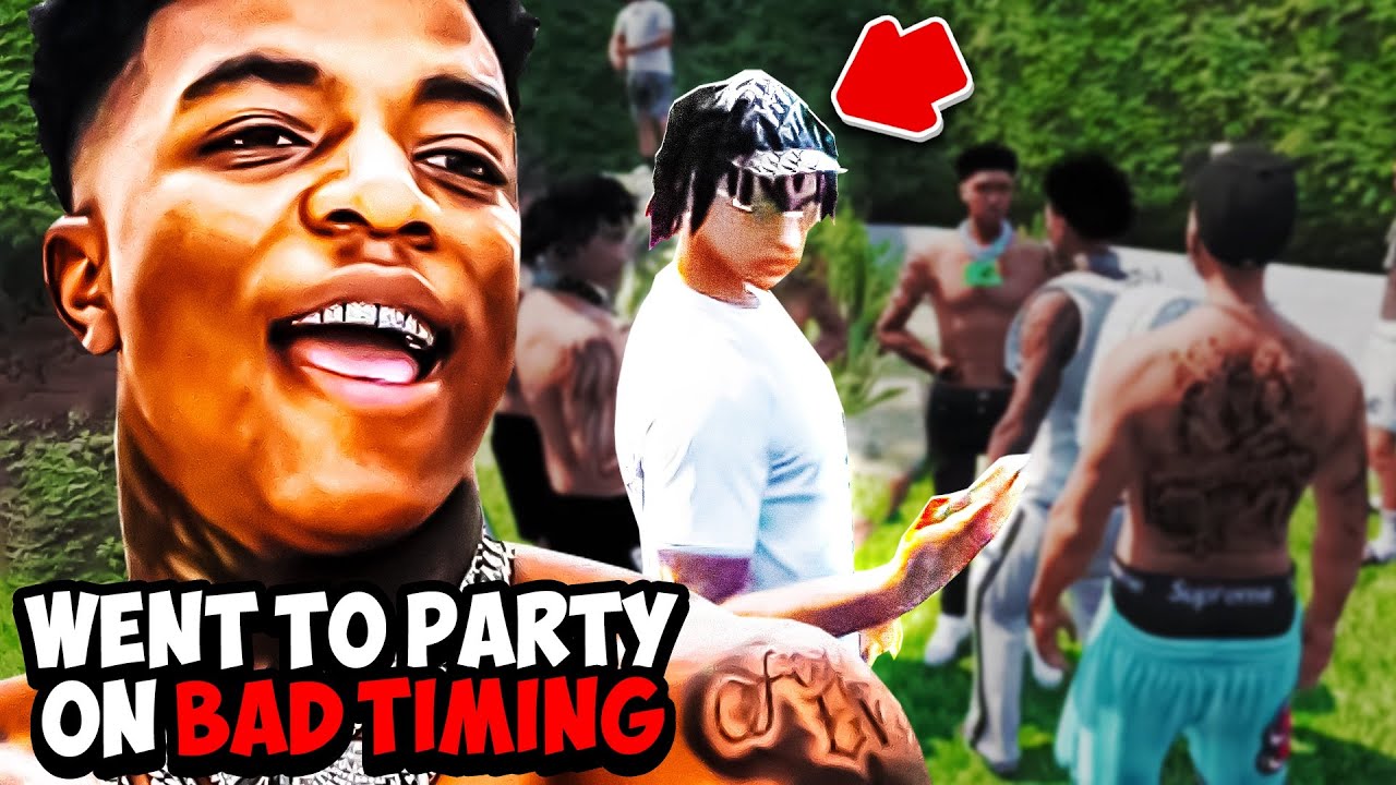 Yungeen Ace Go To A Private House Party On BAD Timing👿*HE SEEN THE OPPS ...