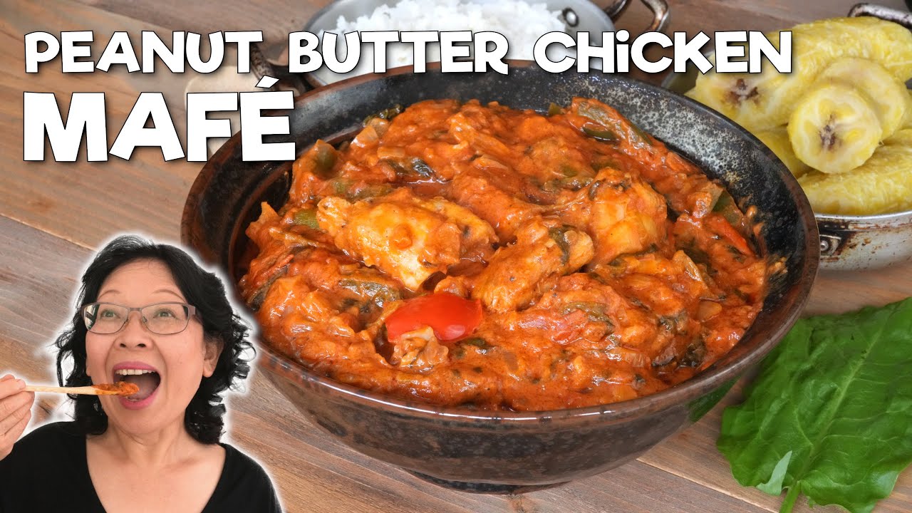 African Peanut Butter Chicken Stew: Mafé - YouTube