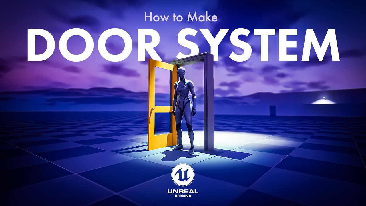 How to Make Door System in Unreal Engine - YouTube