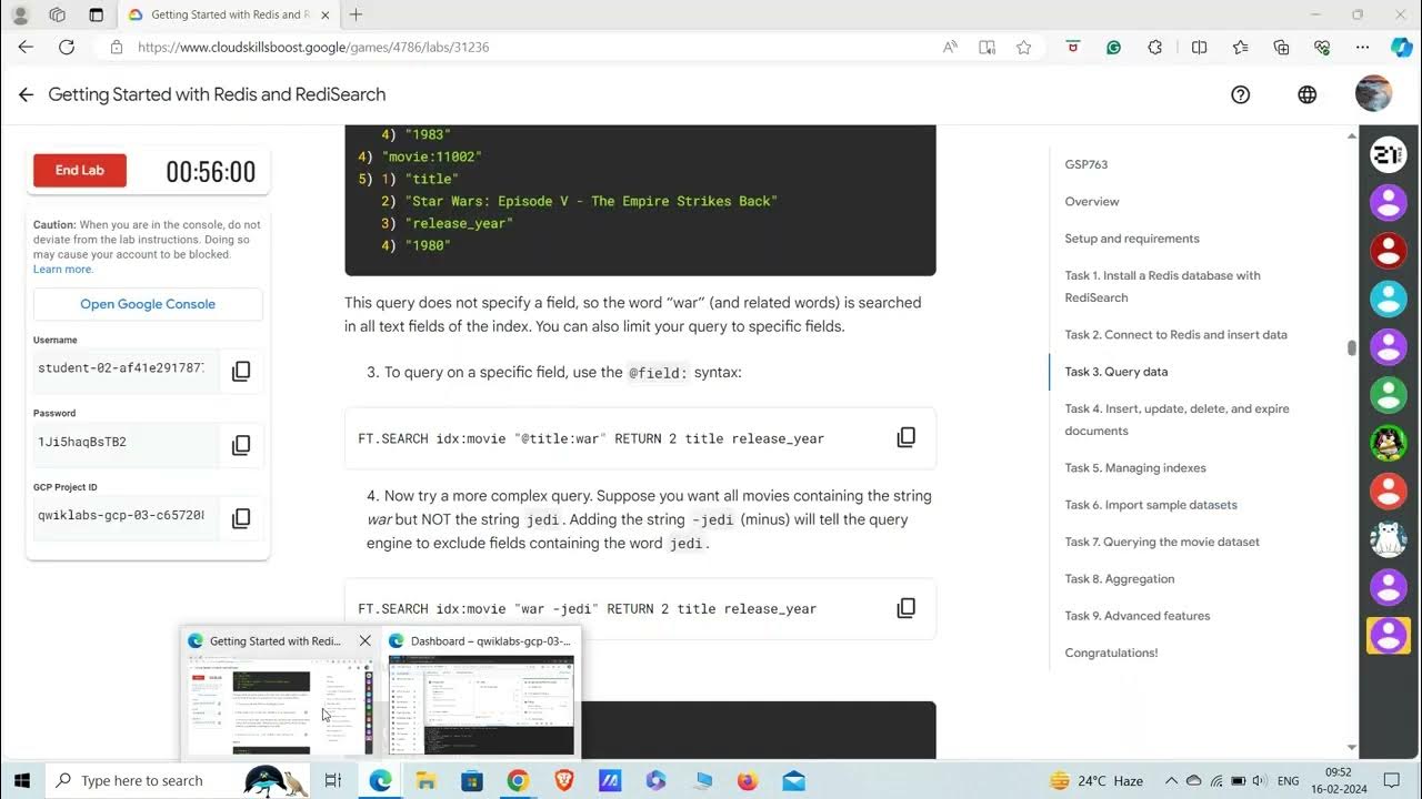 Getting Started with Redis and RediSearch GSP763 solution #Redis and Google Cloud Game Day - YouTube