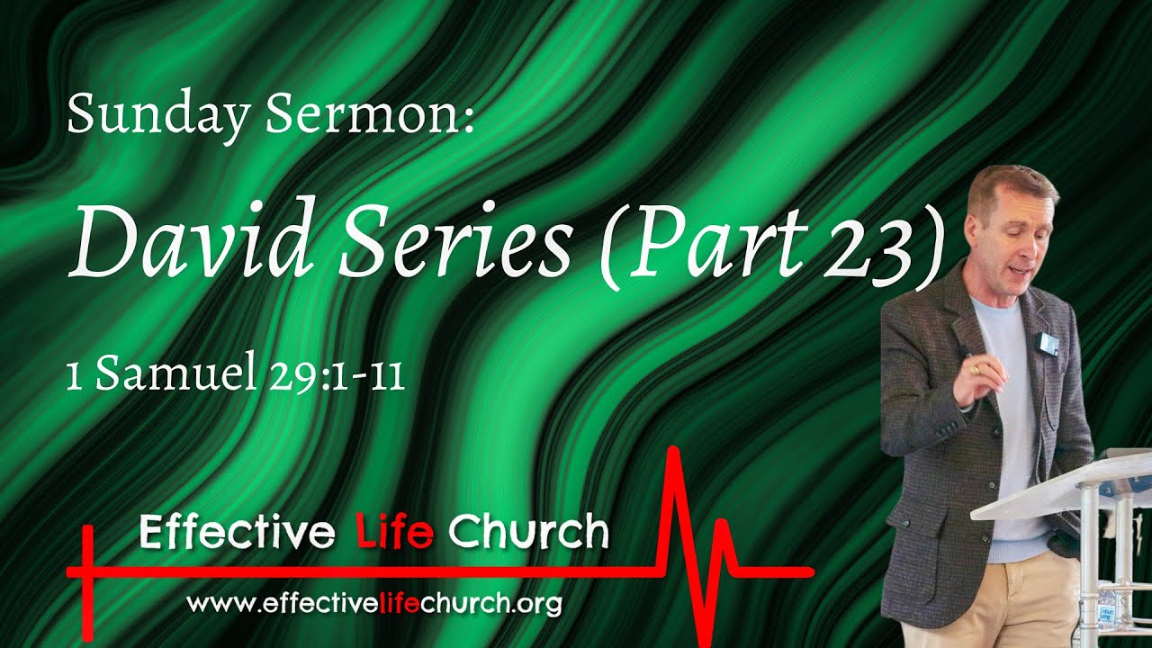 Effective Life Church - David's Backslidden Season - Pastor Matthew ...