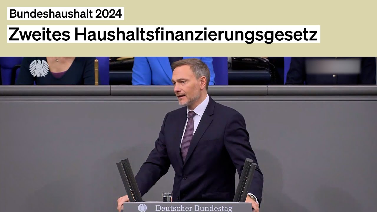 Zweites Haushaltsfinanzierungsgesetz 2024
