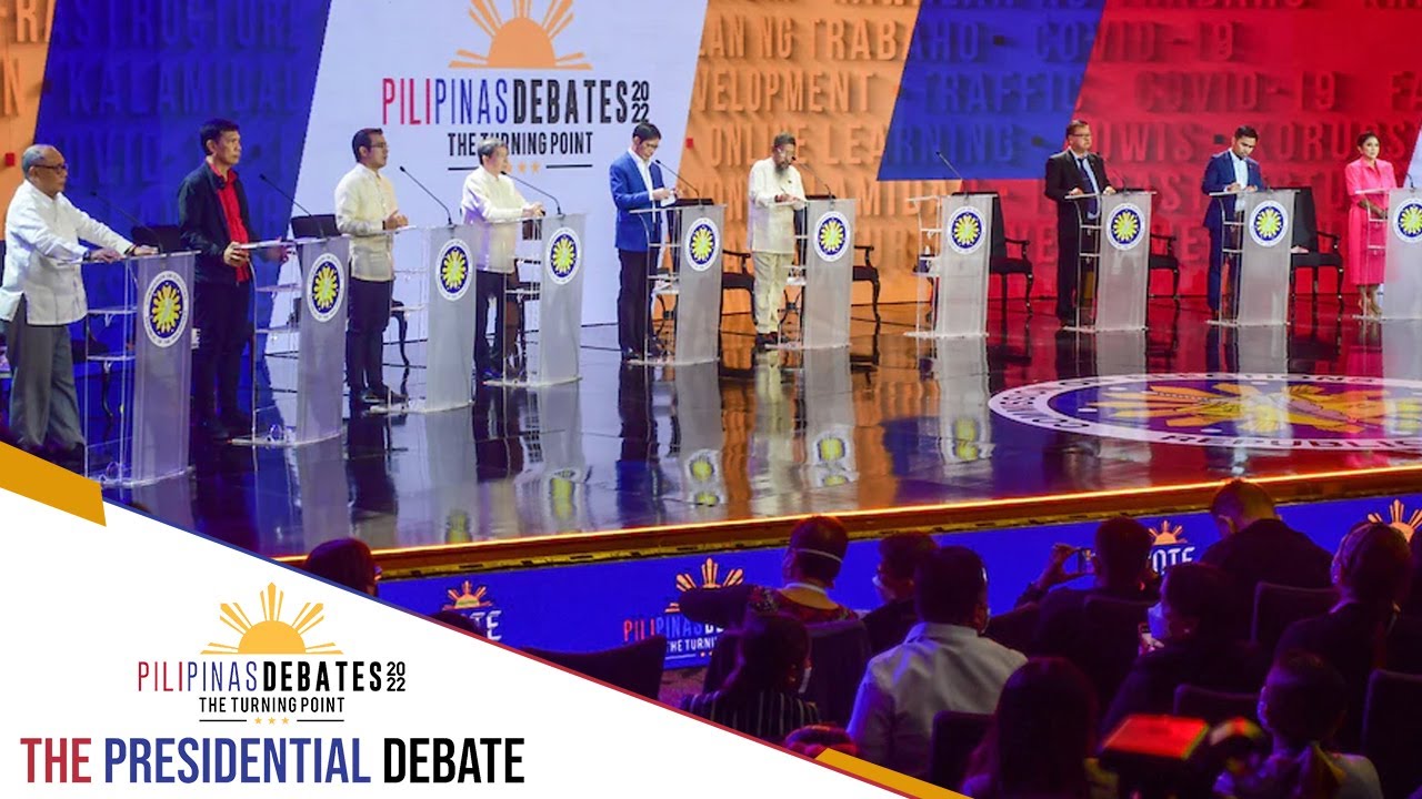 Closing message ng presidential candidates | PiliPinas Debates 2022 ...