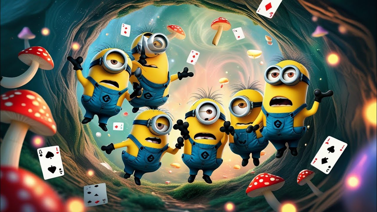 "Minions in Wonderland! What If They Met the Mad Hatter? #legominions # ...
