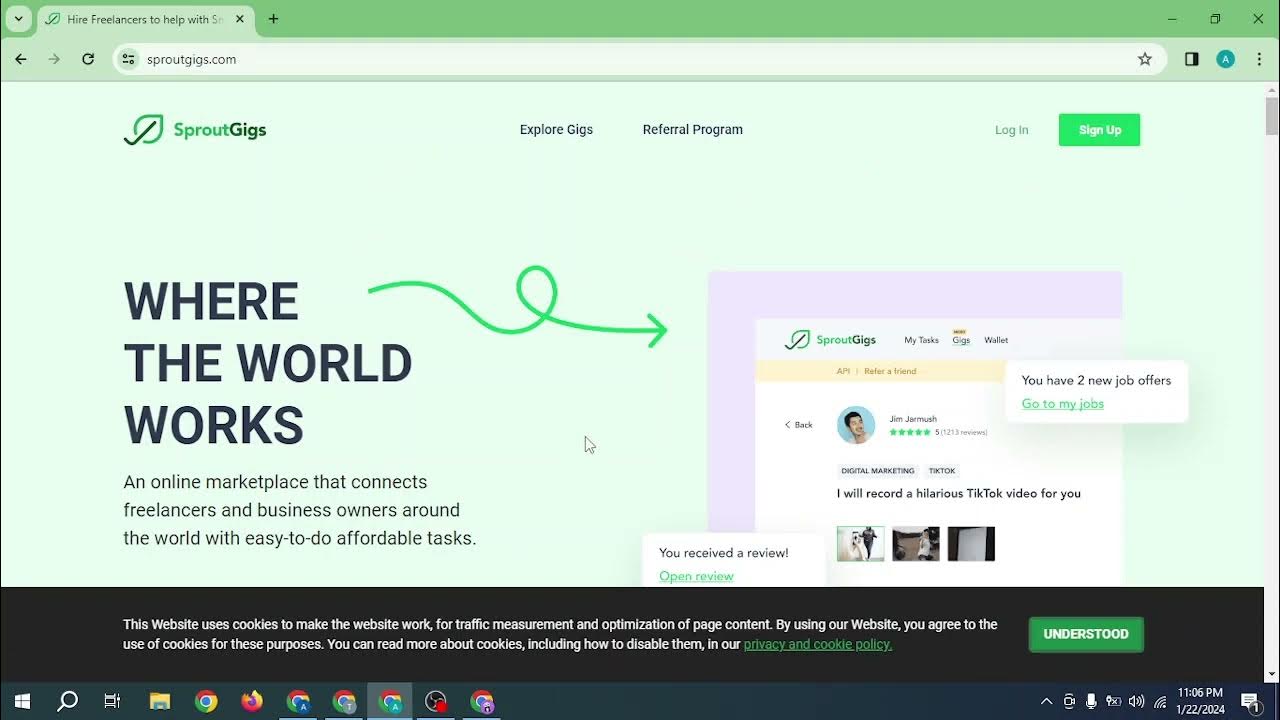 Briefly Explain That How You Can Earn Money From Sprout Gigs Website ...