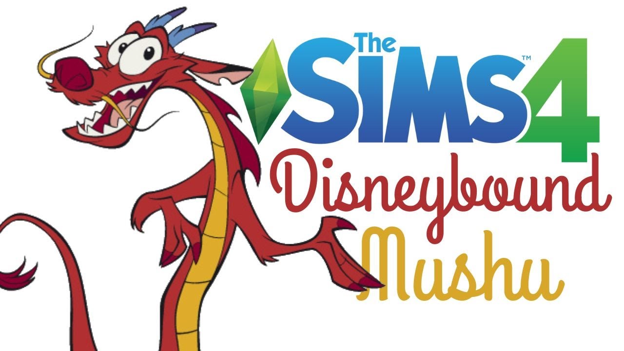 Disneybound Mushu | Sims 4 Create-A-Sim Challenge - YouTube