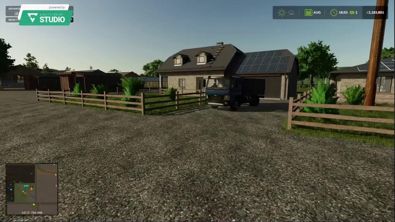 Fs25 farm build part 2 - YouTube