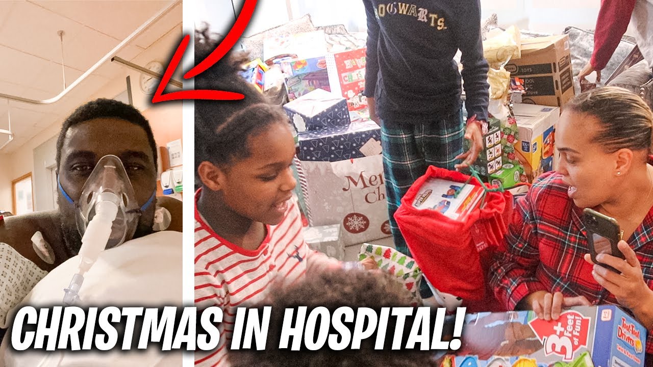 DAD MISSED CHRISTMAS! **SICK IN HOSPITAL!!** - YouTube