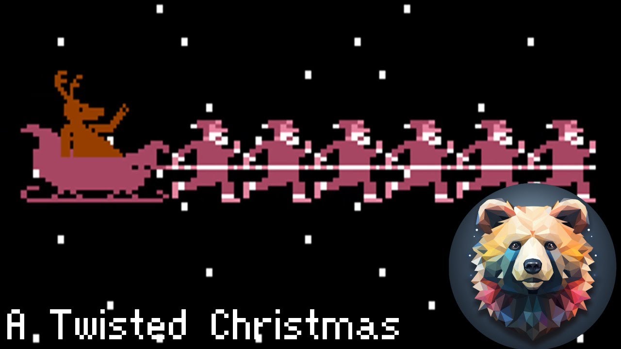 A Twisted Christmas Demo (1989) - Commodore 64 with STEREO sound - YouTube